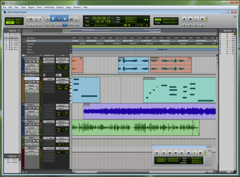 Protools, principales características básicas